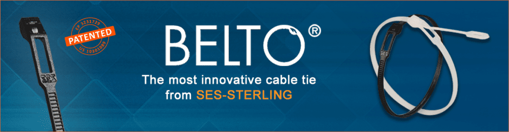 BELTO®, the most innovative cable tie from SES-STERLING